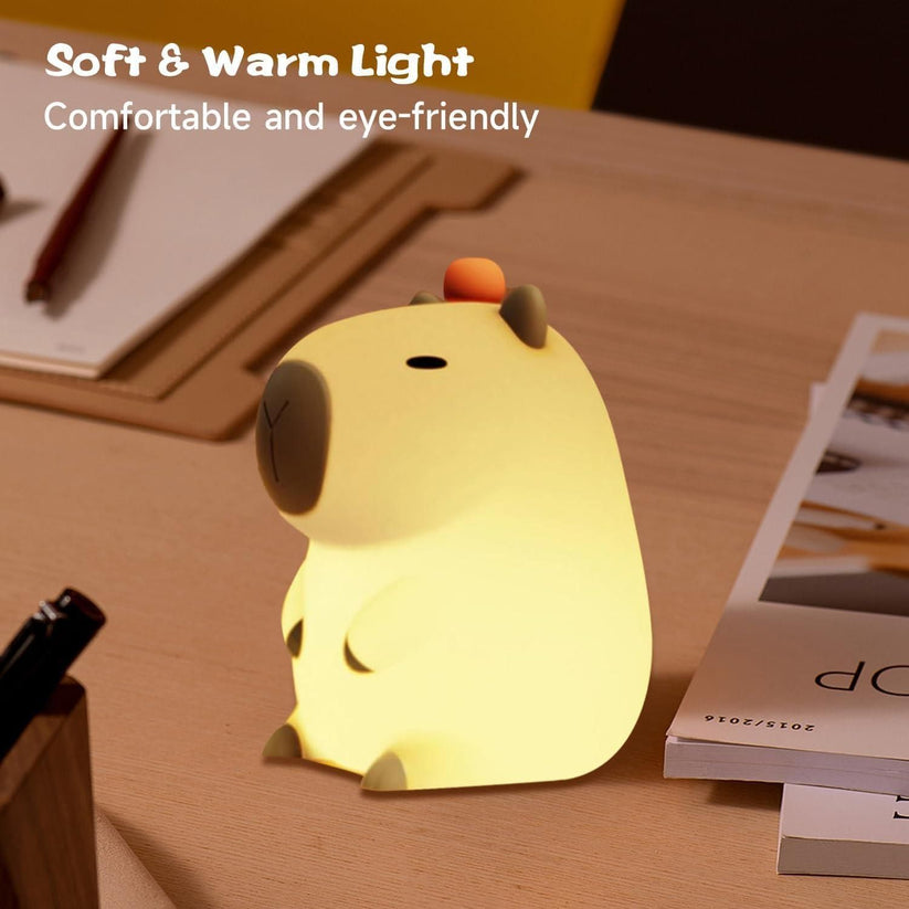 USB Rechargable Capybara Night Light – TheWishCrate